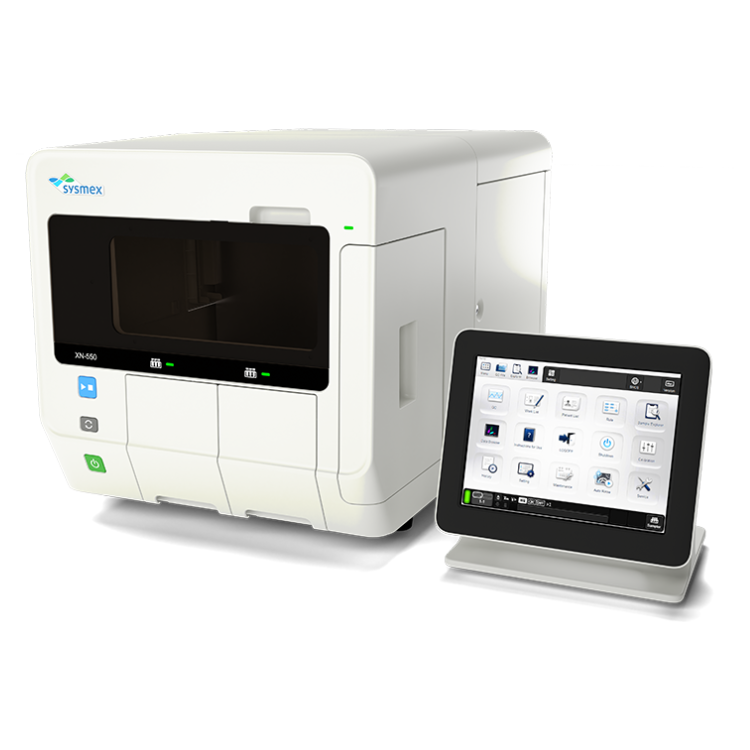Sysmex XN 550 Automated Hematology Analyzer | Block Scientific